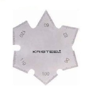Kristeel Countersink Angle Gauge Agcg, 60 To 120 Degree