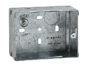 Legrand Britzy 3 Module Metal Flush Box
